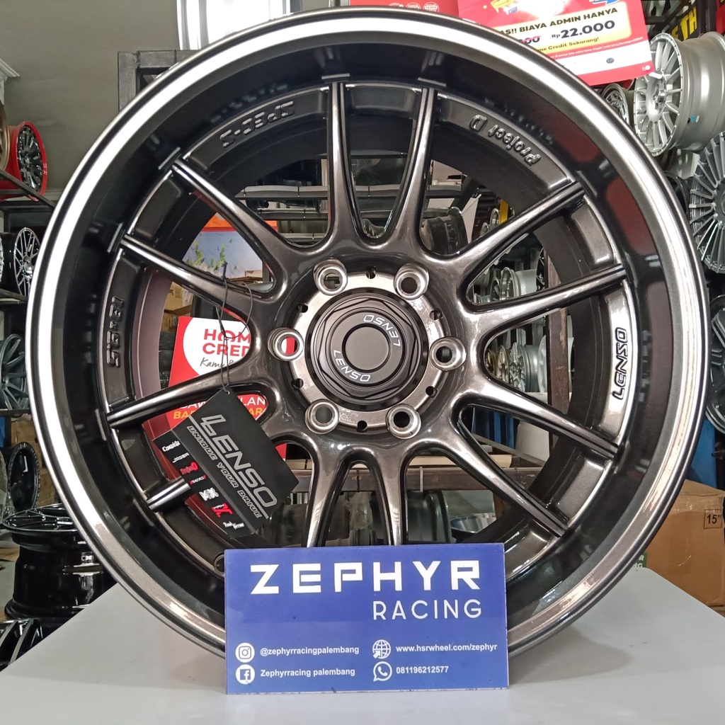 Jual Velg Ori R18 6x139 Lenso Tds Project D Spec-S - Hyperdark | Shopee Indonesia