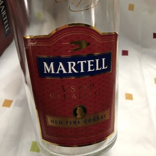 Jual martell vsop medallion 3L with box collection botol minuman keras bekas miras alkohol ...