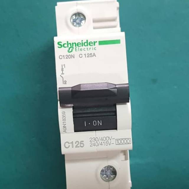 Jual MCB-Miniature Circuit Breaker Schneider C120N 1P 125A 10KA ...