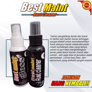 Jual Cairan Pembersih Penghilang Karat dan kerak membandel pada mesin motor mesin mobil ...