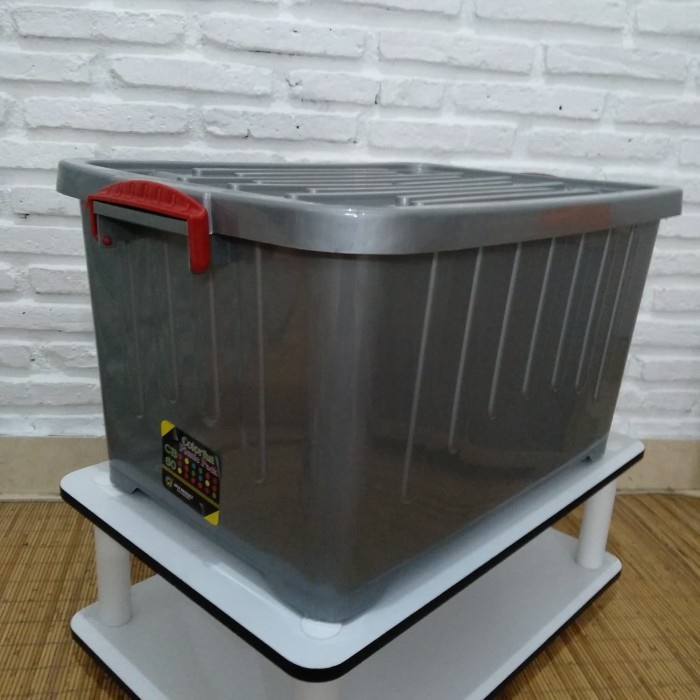 Jual Container Box Abu-Abu MPW CB 60 Liter (Gojek) | Shopee Indonesia