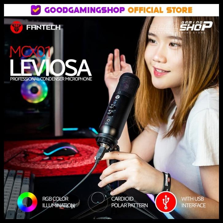 Jual Fantech Mcx01 Leviosa - Gaming Microphone | Shopee Indonesia