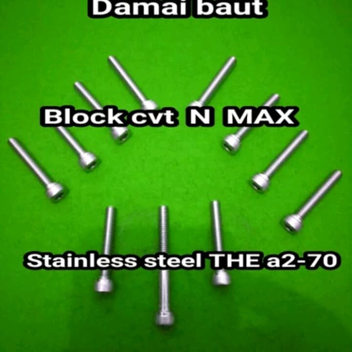Jual baut l blok cvt nmax | Shopee Indonesia