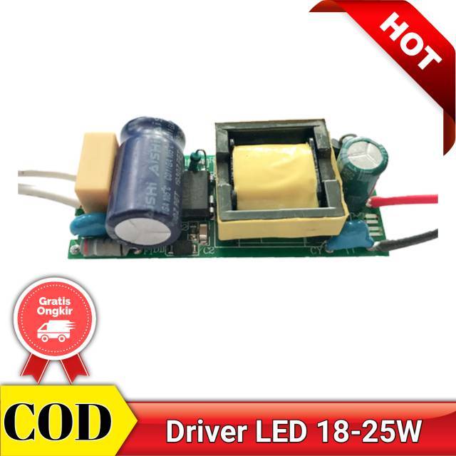 Jual LED Driver 18-25x1W Tanpa Casing Isolated | Shopee Indonesia