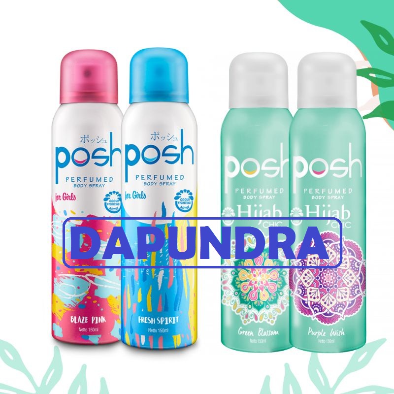 Jual Posh Body Spray GIRL dan HIJAB 150ml | Shopee Indonesia