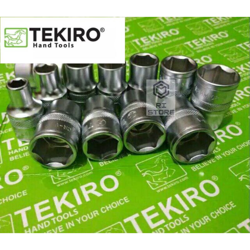 Jual Kunci Shock Original TEKIRO Kunci Shock - 1/2 inch 6 PT Mata Sok 19 MM Indonesia|Shopee ...