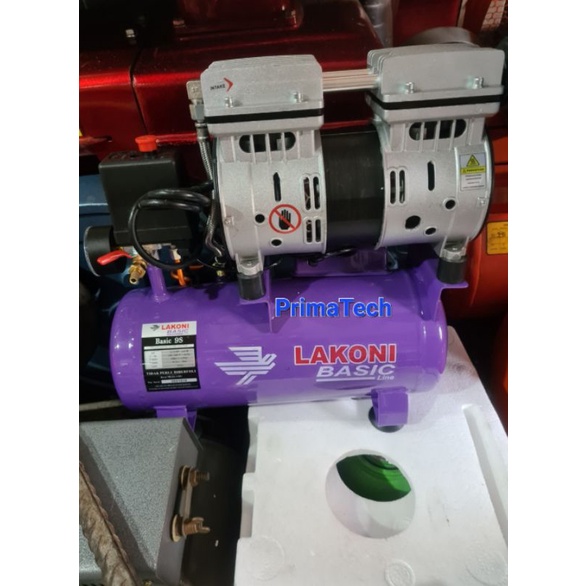 Jual Mesin kompresor compressor lakoni oilless portable 3/4 hp 9s 9l 8 ...