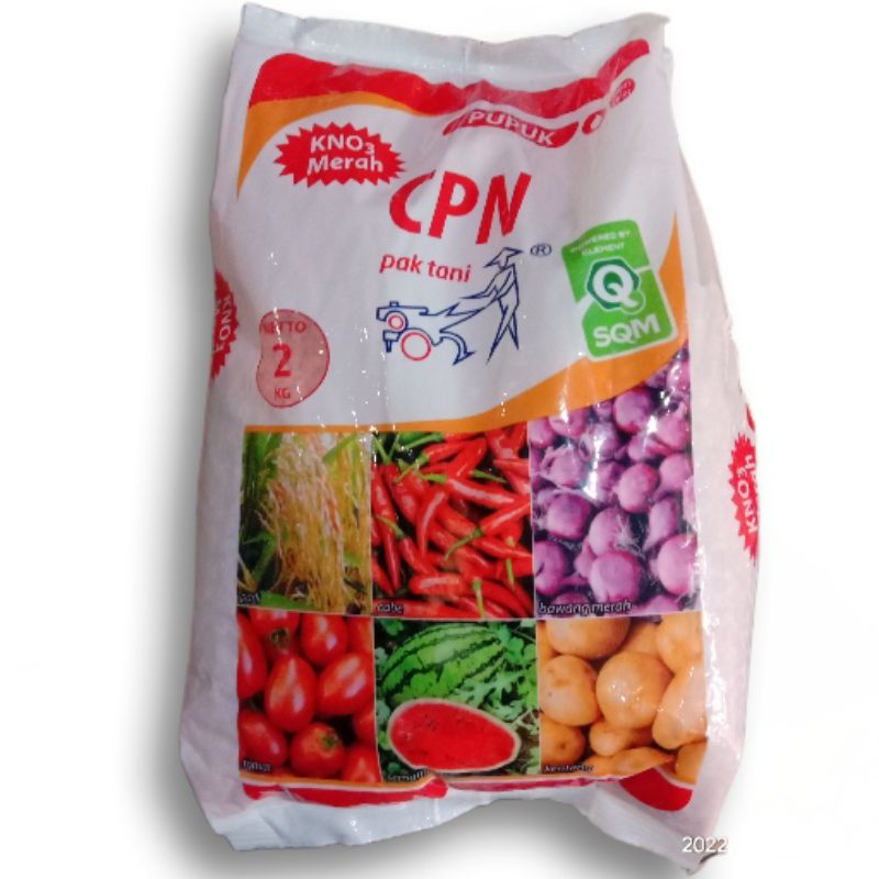 Jual PUPUK CPN KNO3 MERAH PUPUK NITRAT KEMASAN PABRIK 2KG | Shopee ...