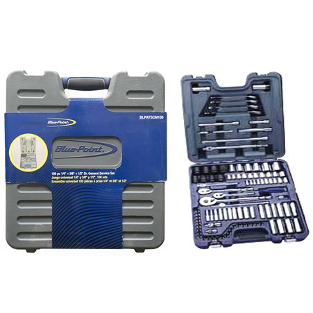 Jual Blue-Point BLPATSCM100 1/4" & 3/8" Drive Socket & Wrench Set ...
