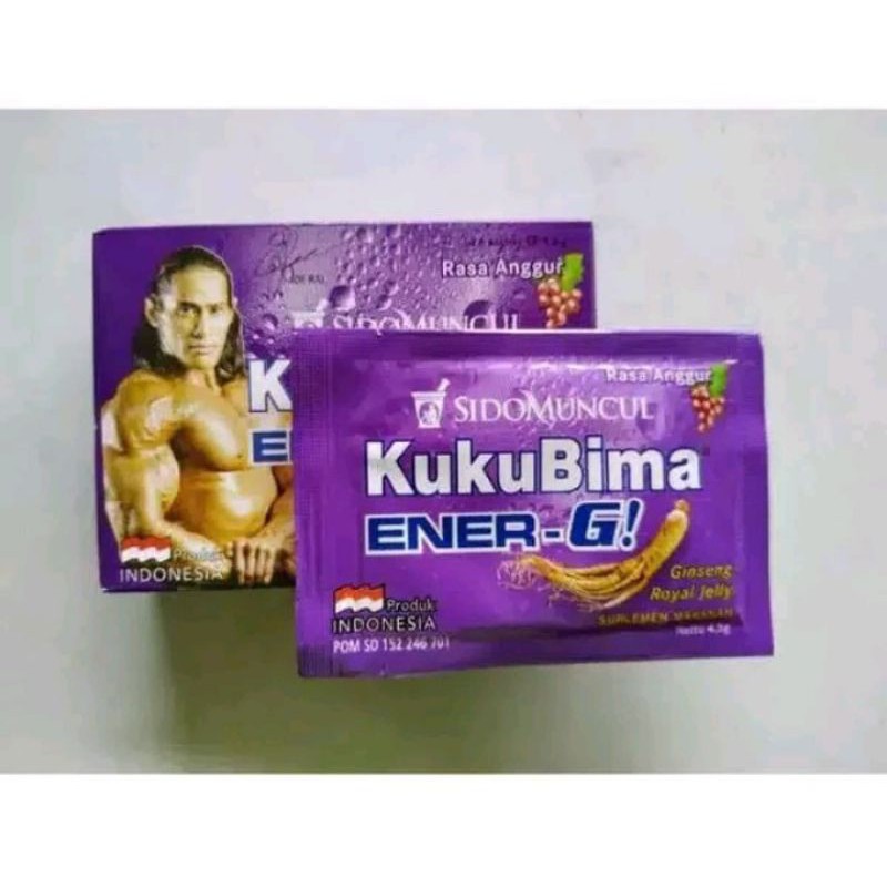 Jual Minuman Energi Kuku Bima Energi Sachet | Shopee Indonesia