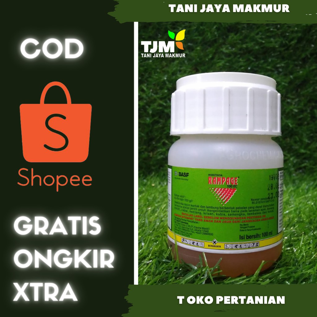 Jual Rampage 100 EC Insektisida pestisida 100-250ml | Shopee Indonesia