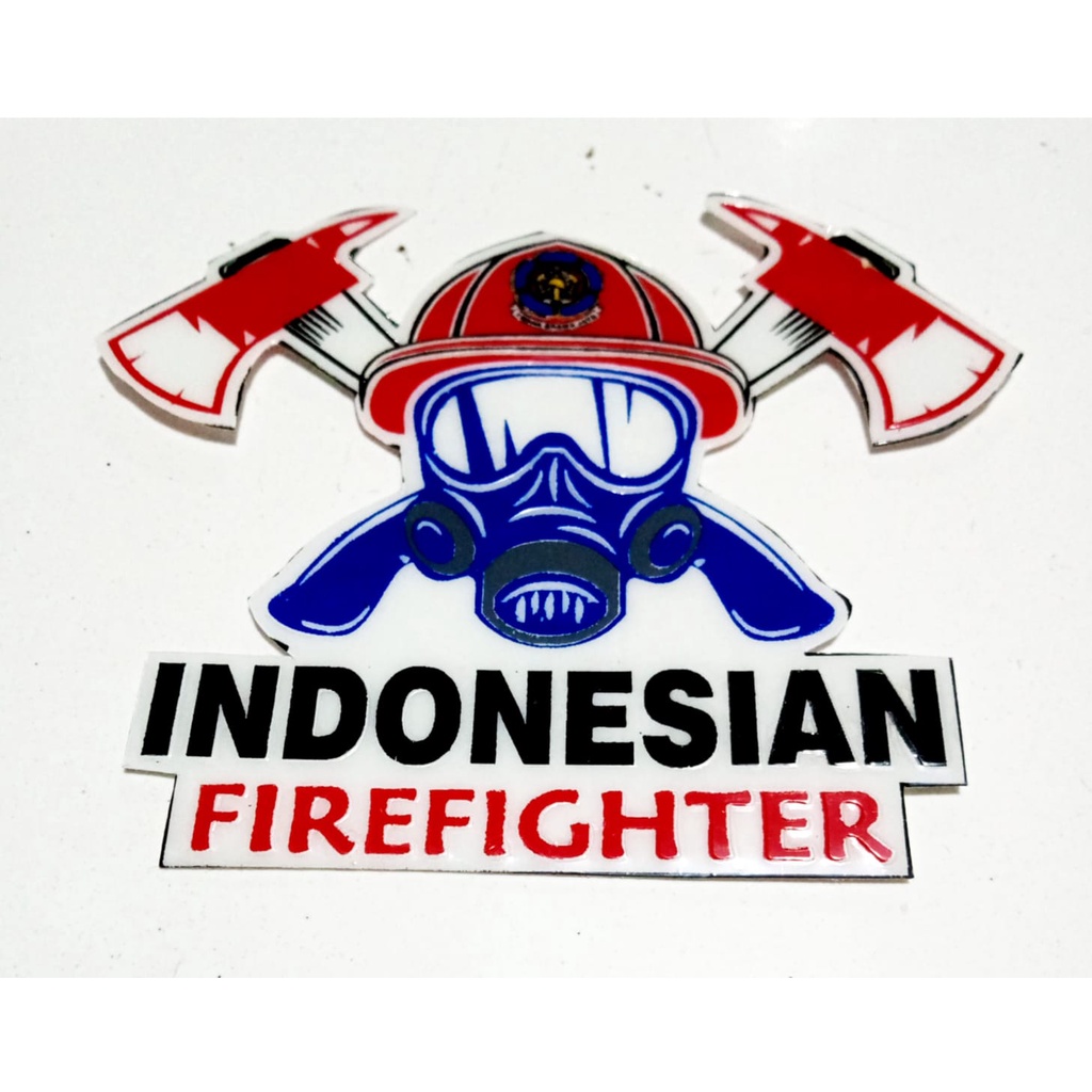 Jual stiker firefighter stiker damkar bisa cod stiker motor papanan ...