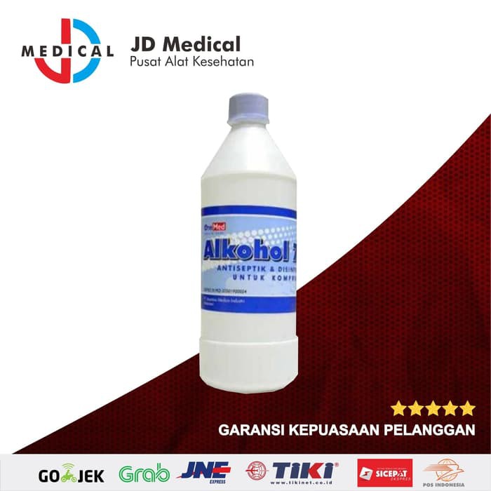 Jual ALKOHOL 70% ONEMED 100 ml - Alkohol Medis Antiseptik Indonesia ...