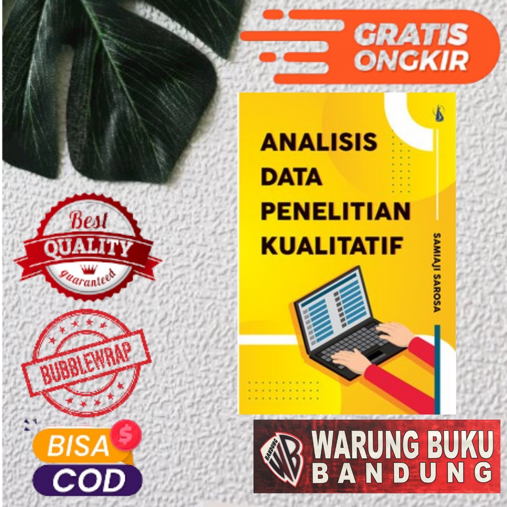 Jual Buku Analisis Data Penelitian Kualitatif - Samiaji Sarosa | Shopee Indonesia