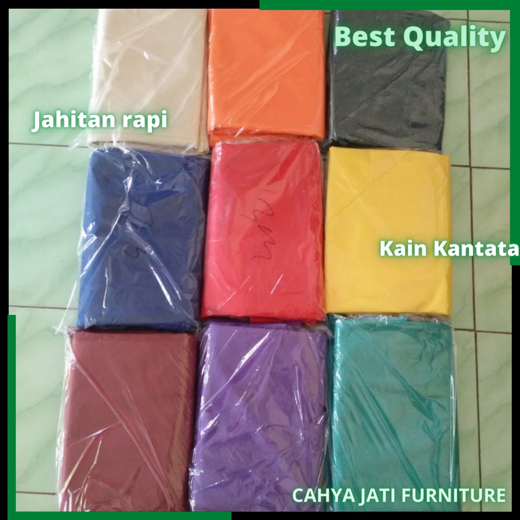 Jual Kain Tenda Meja Payung Taman Cafe Outdoor bahan kain Drill Kantata ...