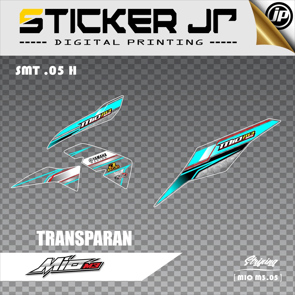 Jual Stiker Striping Mio M3 / Striping Mio Z - Sticker Motor Yamaha Mio ...