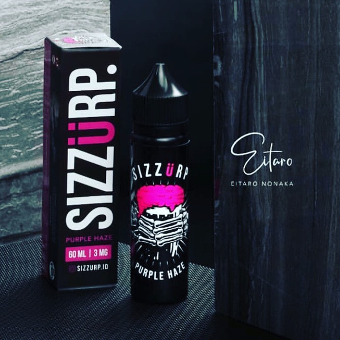 Jual SIZZURP PURPLE HAZE 60ML 3MG PREMIUM E-LIQUID VAPORIZER | Shopee ...