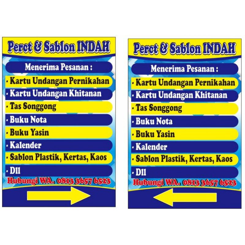 Jual Banner / Spanduk Toko / Percetakan / Jualan | Shopee Indonesia