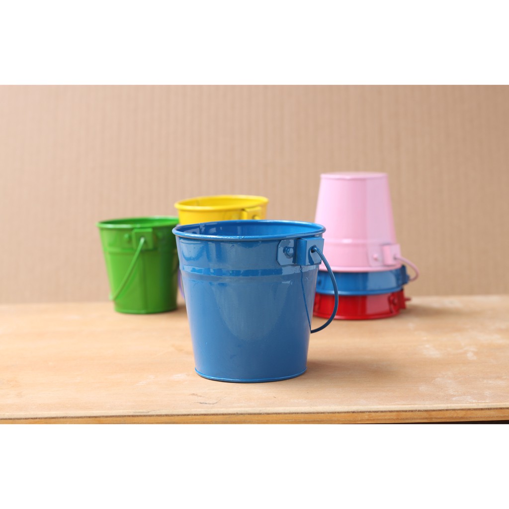 Jual Ember mini aluminium mini bucket ukuran 15cm | Shopee Indonesia