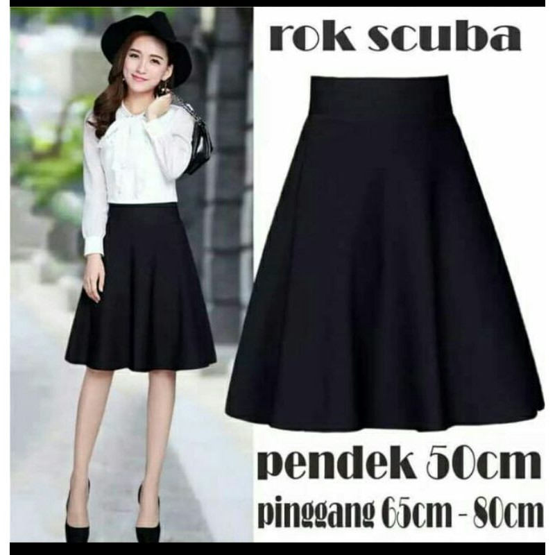 Jual ROK DEWASA LEBAR PENDEK MURAH | Shopee Indonesia