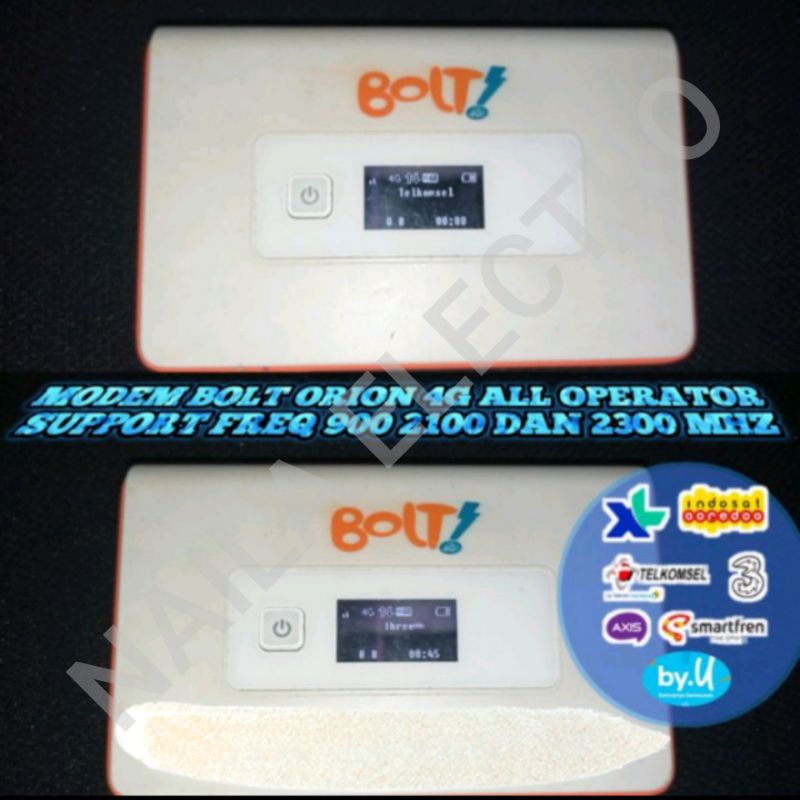 Jual Modem WIFI 4G MIFI Bolt Orion Unlock All Operator (Second ...