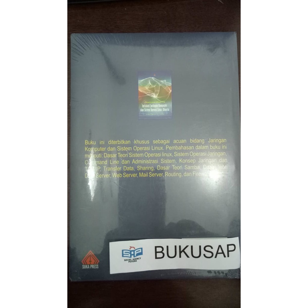 Jual BUKU INSTALASI JARINGAN KOMPUTER DAN SISTEM OPERASI LINUX UBUNTU ...