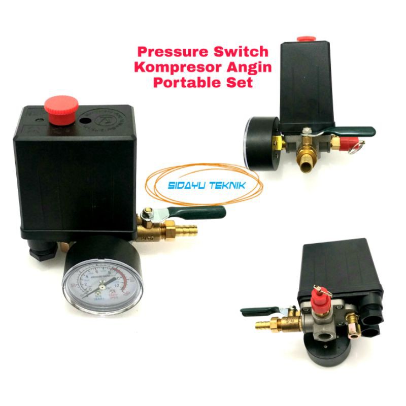 Jual Pressure Switch Otomatis Kompresor Angin Portable | Shopee Indonesia