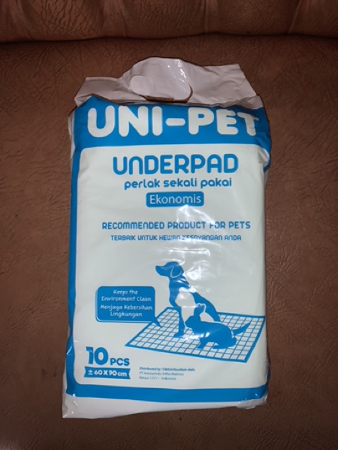 Jual UNI-PET UNIPET UNI PETUnderpad 60x90cm 60x45(10 lembar)-Toilet ...