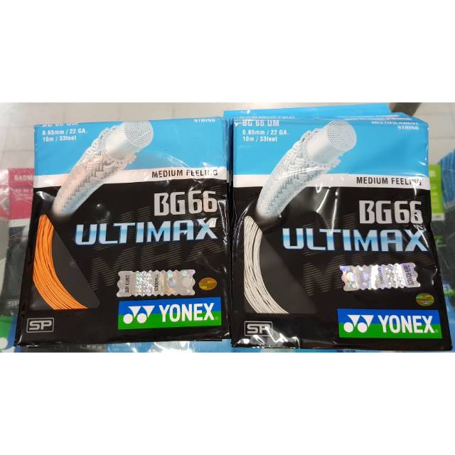 Jual SENAR RAKET BADMINTON YONEX BG66 BG 66 ULTIMAX ORI ORIGINAL 100% ...