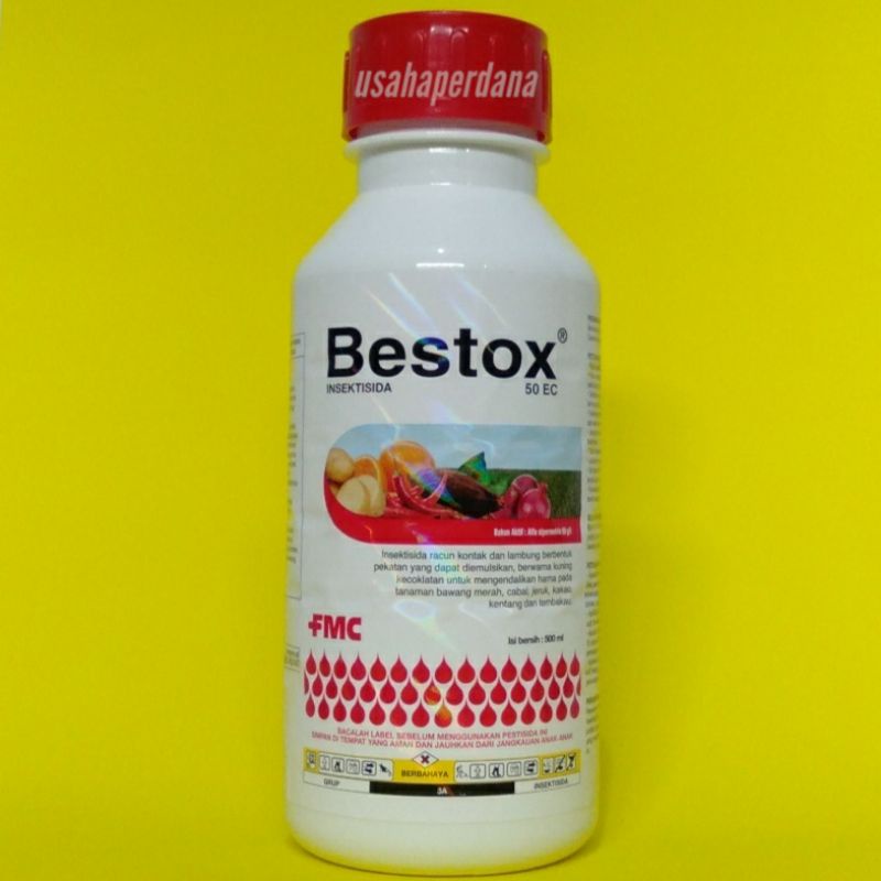 Jual Insektisida Bestok Bestox 50 EC 500 Ml Racun Pembasmi Penggendali ...