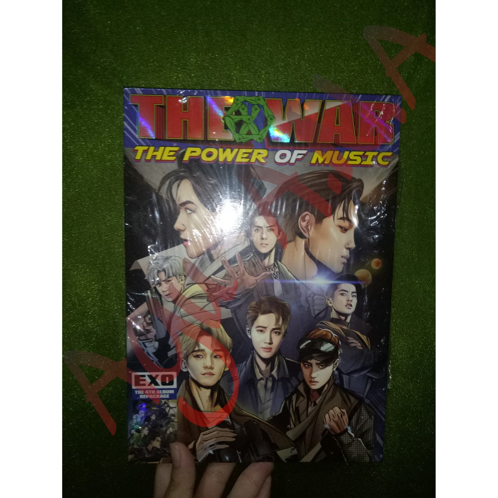 Jual EXO REPACKAGE ALBUM (THE WAR : THE POWER OF MUSIC) | Shopee Indonesia