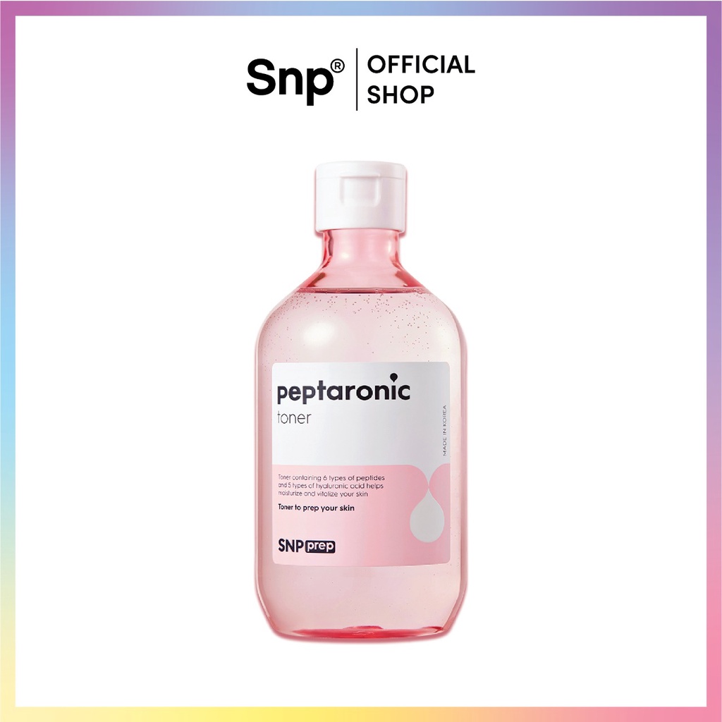 Jual SNP PREP PEPTARONIC TONER | Anti Aging | Hydrating | Hyaluronic ...