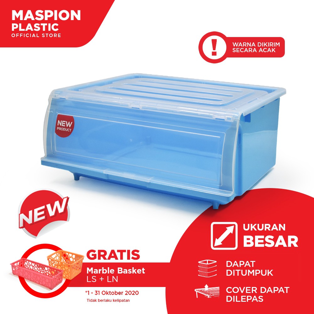 Jual Maspion Box Multiguna Stacko Container W/Lid Indonesia|Shopee ...