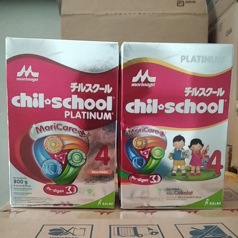 Jual MORINAGA CHIL SCHOOL PLATINUM 400 GR/400GR | Shopee Indonesia