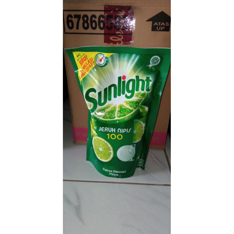 Jual sunlight sabun cuci piring jeruk nipis 100 755ml 755 ml | Shopee Indonesia