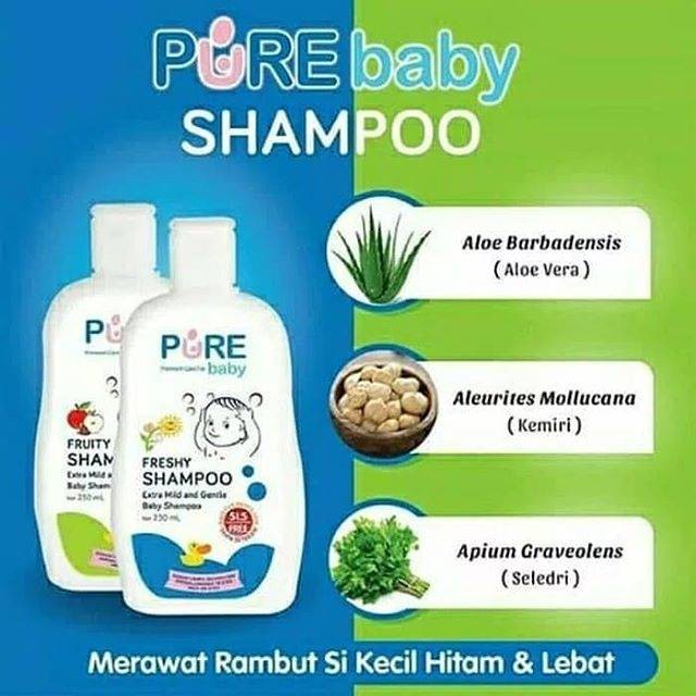 Jual Pure Baby Shampoo (Ready varian ukuran dan aroma) Indonesia|Shopee ...