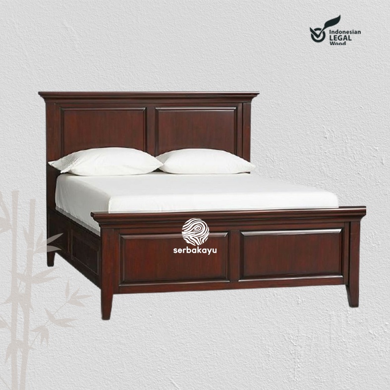 Jual Dipan Jati Minimalis Modern - Tempat Tidur jati Minimalis Modern ...