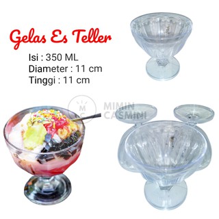 Jual GELAS ES TELER / GELAS ES CAMPUR / GELAS ICE CREAM / GELAS SOP ...