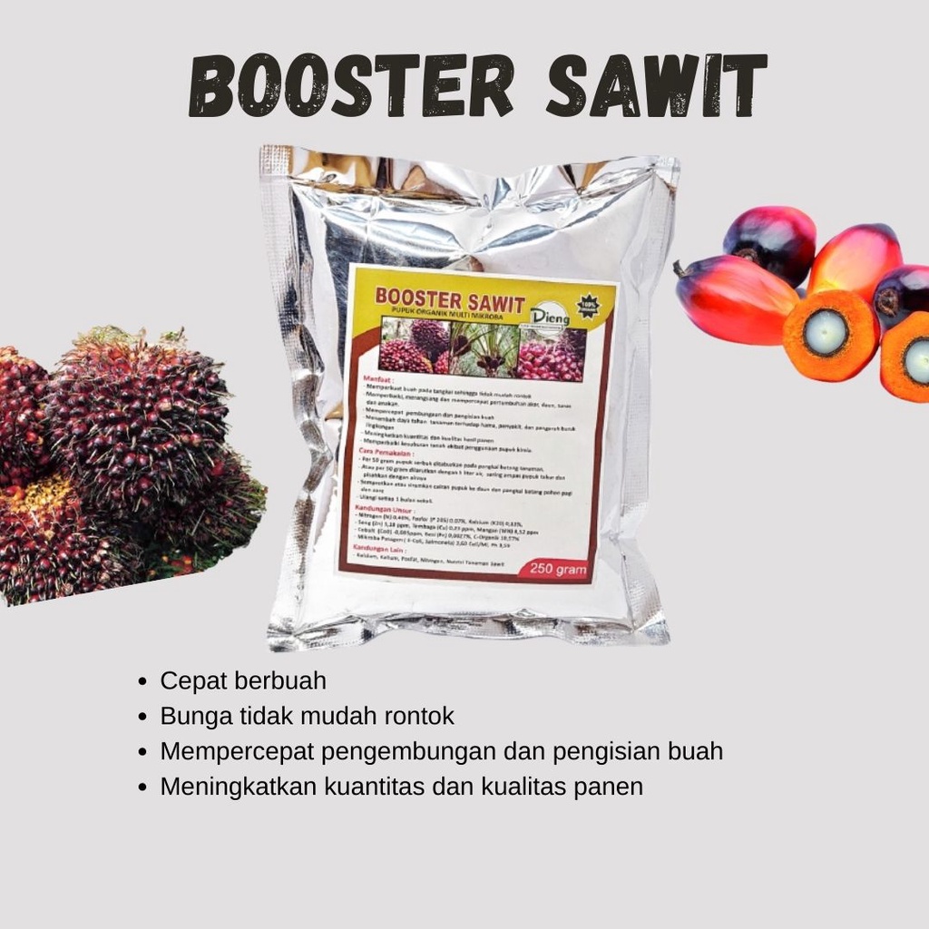 Jual Pupuk Booster Organik Kelapa Sawit Pelebat Kelapa Sawit, Pupuk Sawit agar cepat berbuah ...
