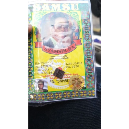 Jual Samsu Minyak Oles /Tempel 100% Original Kualitas Manthab | Shopee ...