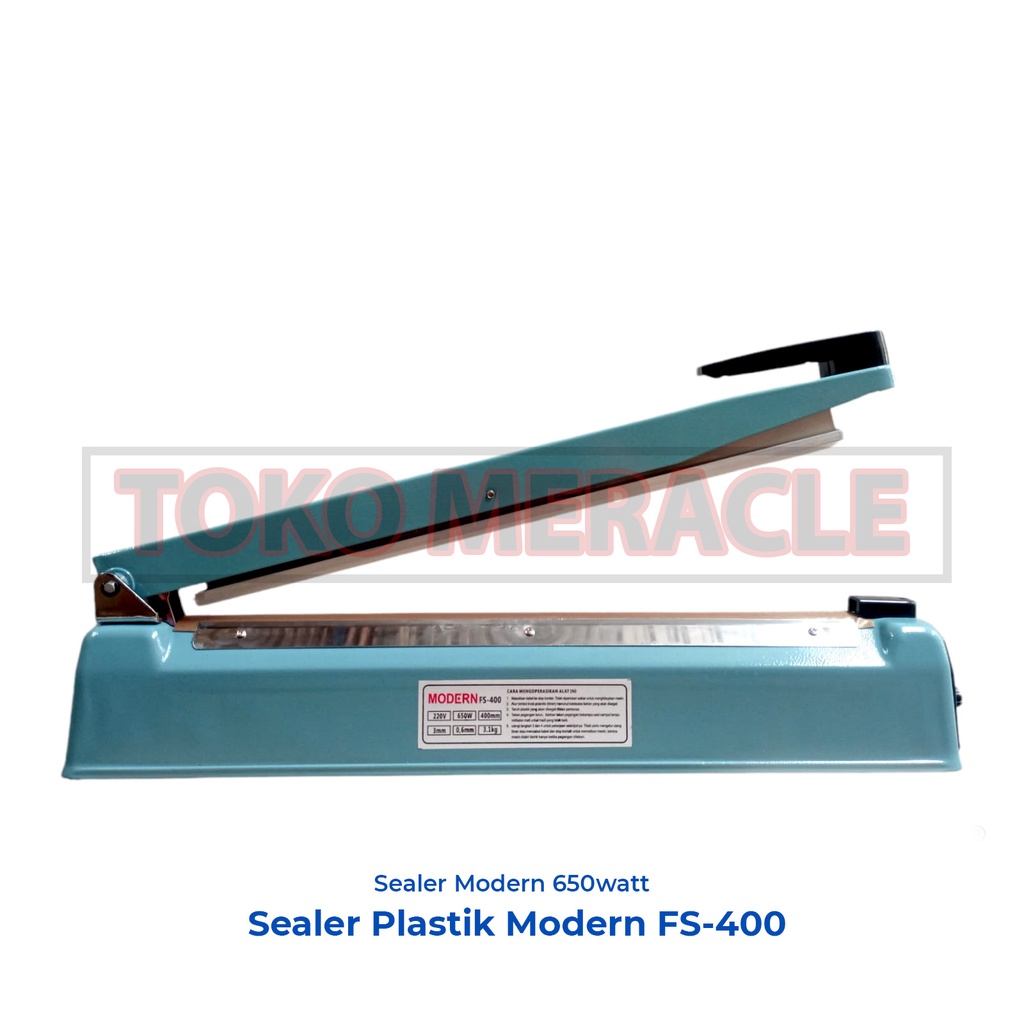 Jual Modern Sealer Plastik FS400 - Plastic Sealing Machine 40cm 400mm ...