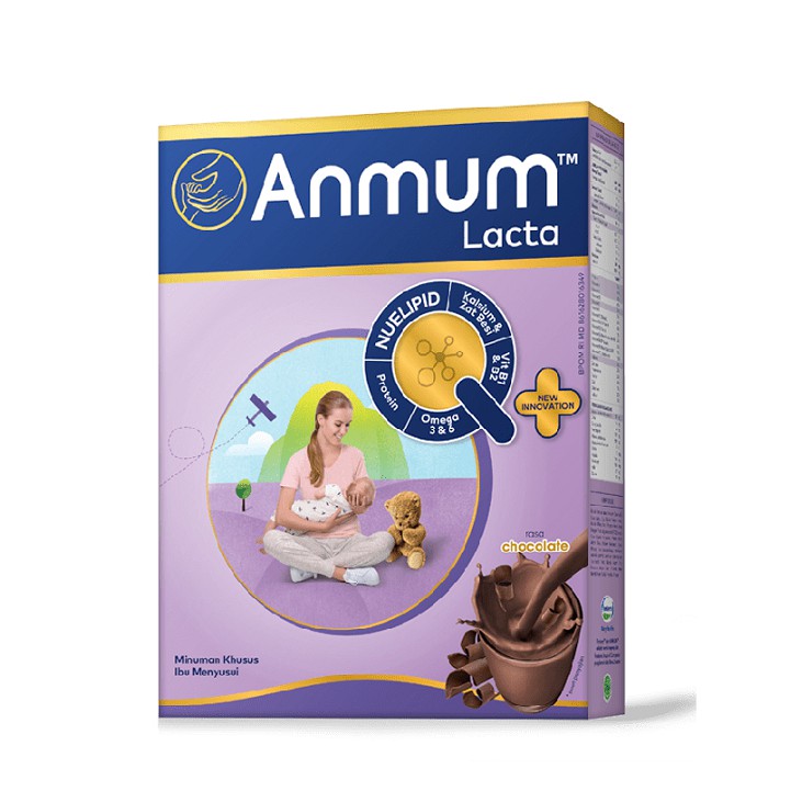 Jual Anmum Lacta Cokelat 200 gr Susu Nutrisi Ibu Menyusui | Shopee ...