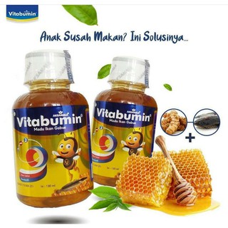 Jual Vitabumin Vitamin Madu Anak 130ml (Original 100%) Indonesia|Shopee Indonesia