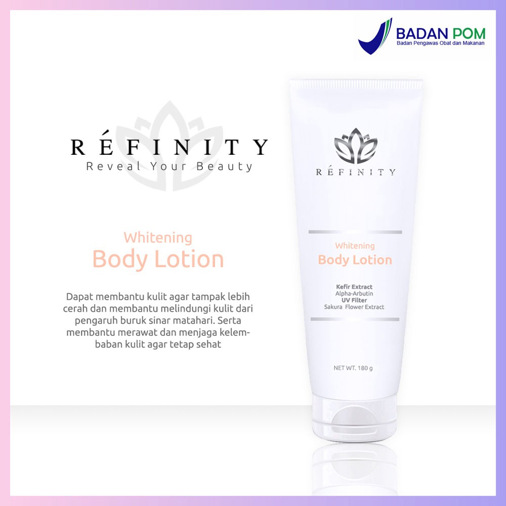 Jual Whitening Body Lotion ~Refinity | Shopee Indonesia