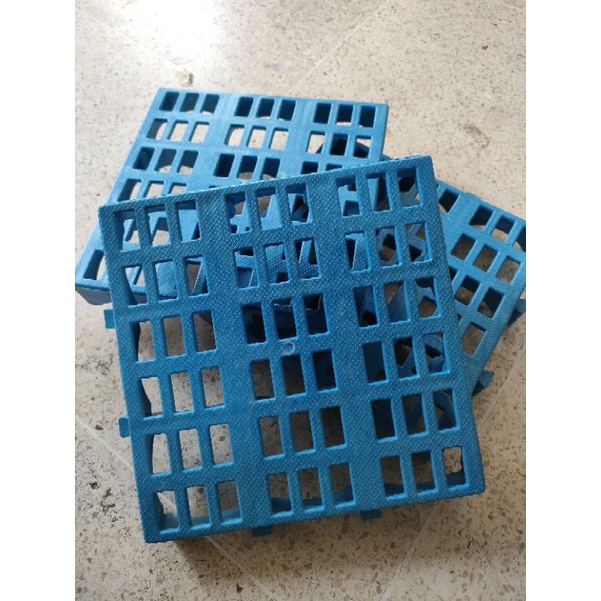 Jual Alas Kandang Kucing Kelinci Anjing Palet Pallet Plastik Slat Footrest Foot Rest ALAS ...