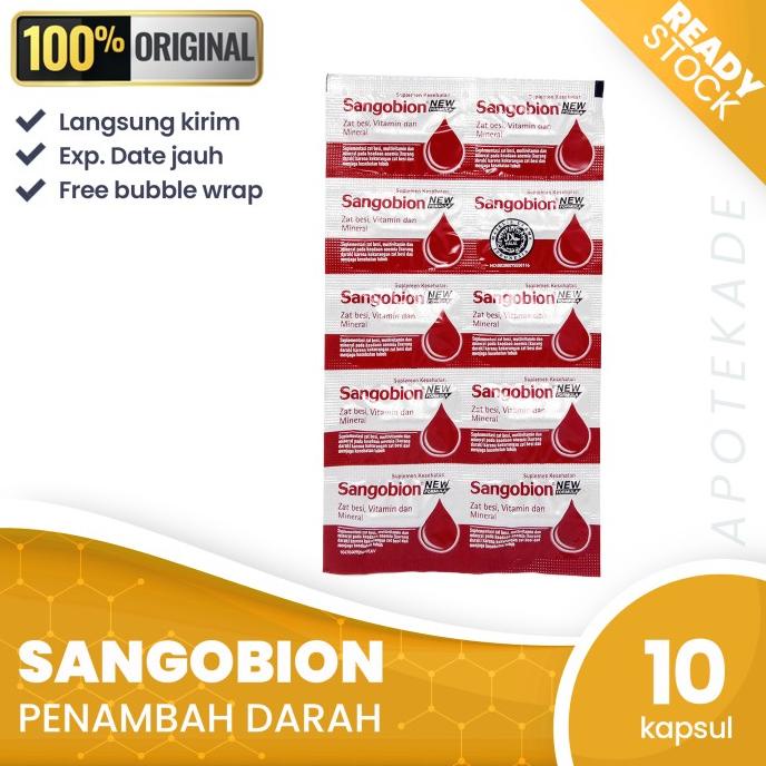 Jual Sangobion 10 Kapsul Vitamin Dan Zat Besi Penambah Darah | Shopee ... Jual Sangobion 10 Kapsul Vitamin Dan Zat Besi Penambah Darah | Shopee ...