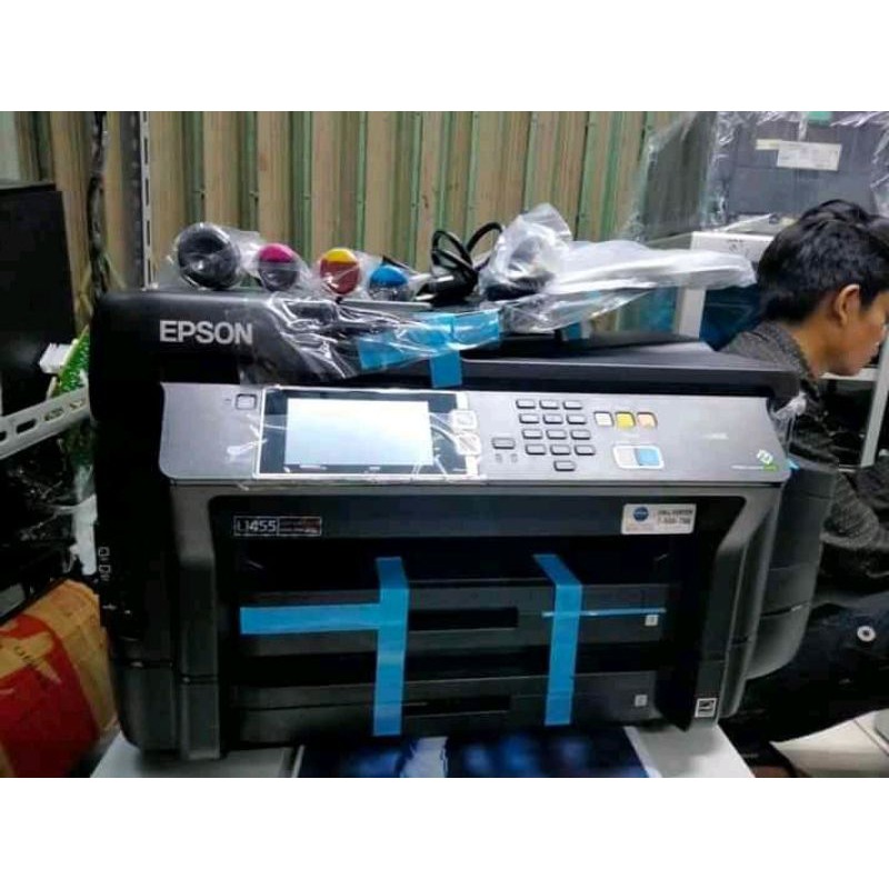 Jual printer Epson L1455 duplex wi-fi all-in-one ADF Indonesia|Shopee ...