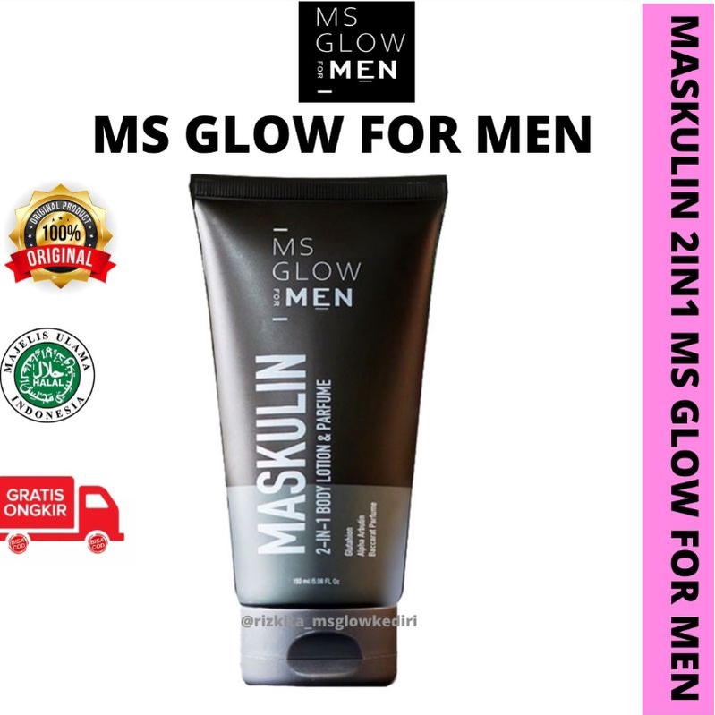 Jual MASKULIN 2IN1 MS GLOW FOR MEN | Shopee Indonesia