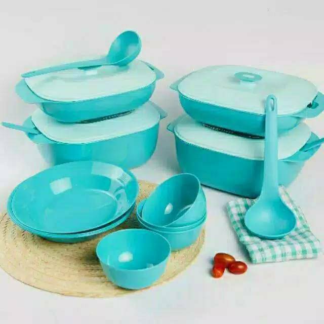 Jual TEMPAT SAYUR SET - TEMPAT MAKANAN SET - MANGKOK SET - PIRING SET ...