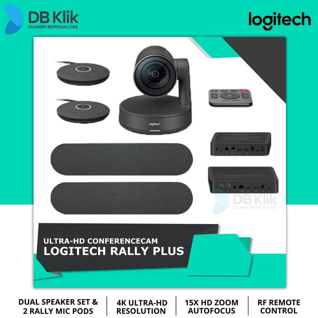 Jual Conference Logitech RALLY PLUS Ultra HD - Webcam Logitech RALLY ...
